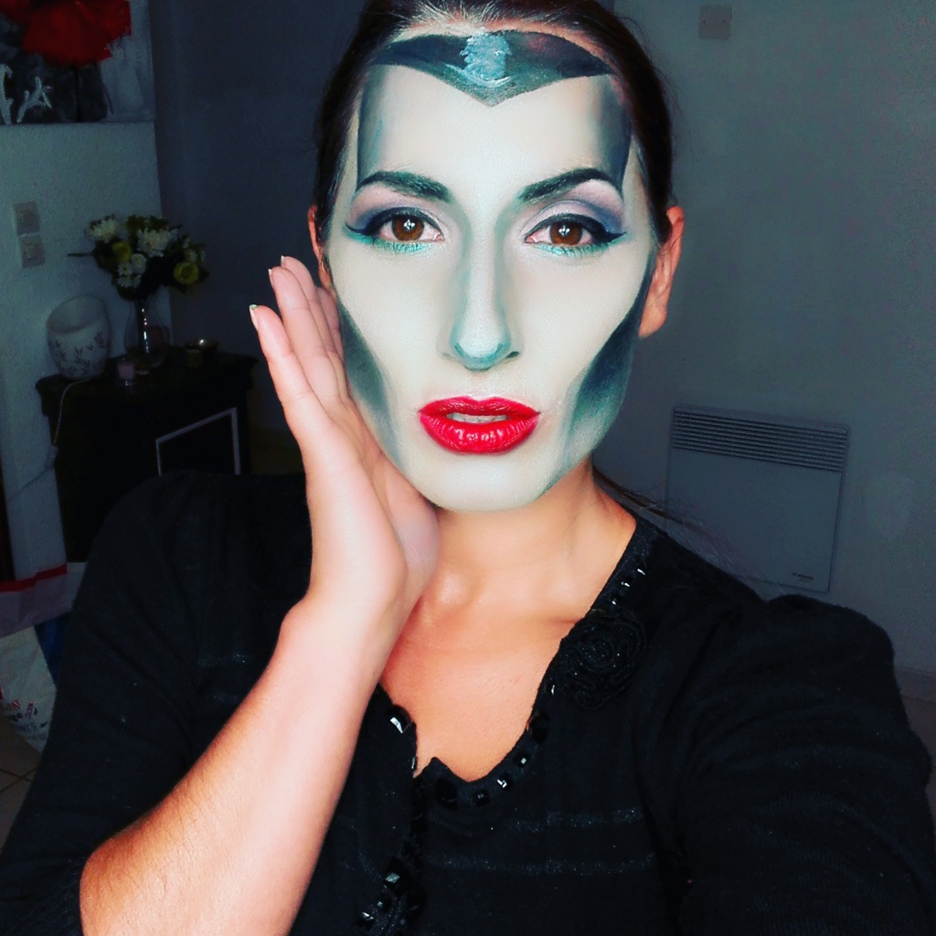 Maleficent Makeup - Sarah Magic Makeup